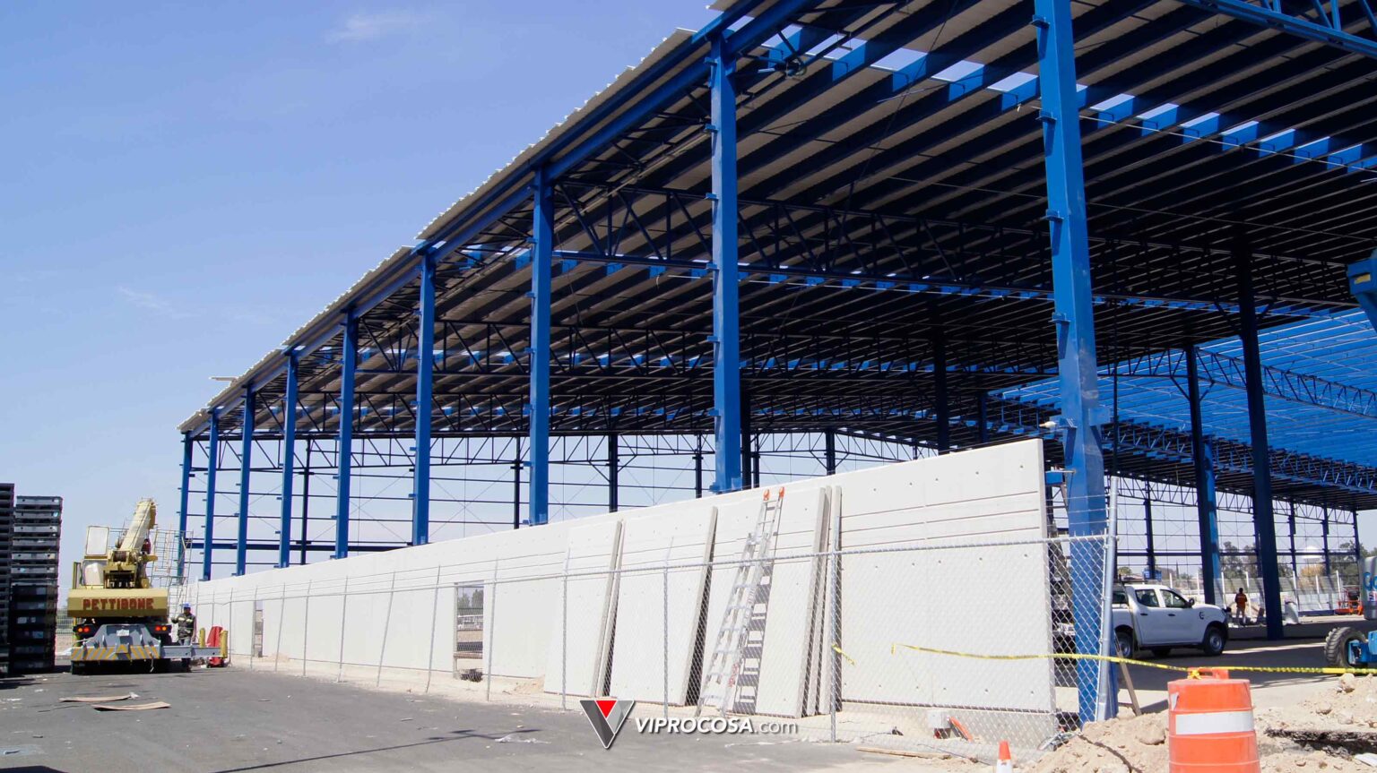 Ampliación para una Nave Industrial con Prefabricados de concreto 🔻VIPROCOSA - Viprocosa