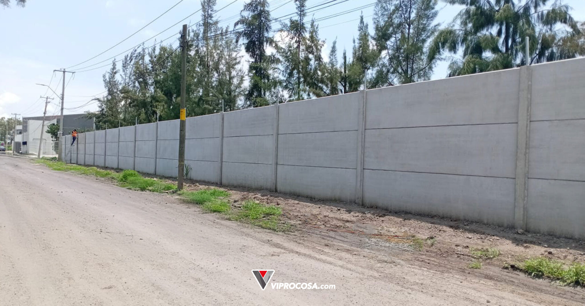 Barda Prefabricada de Concreto - Viprocosa