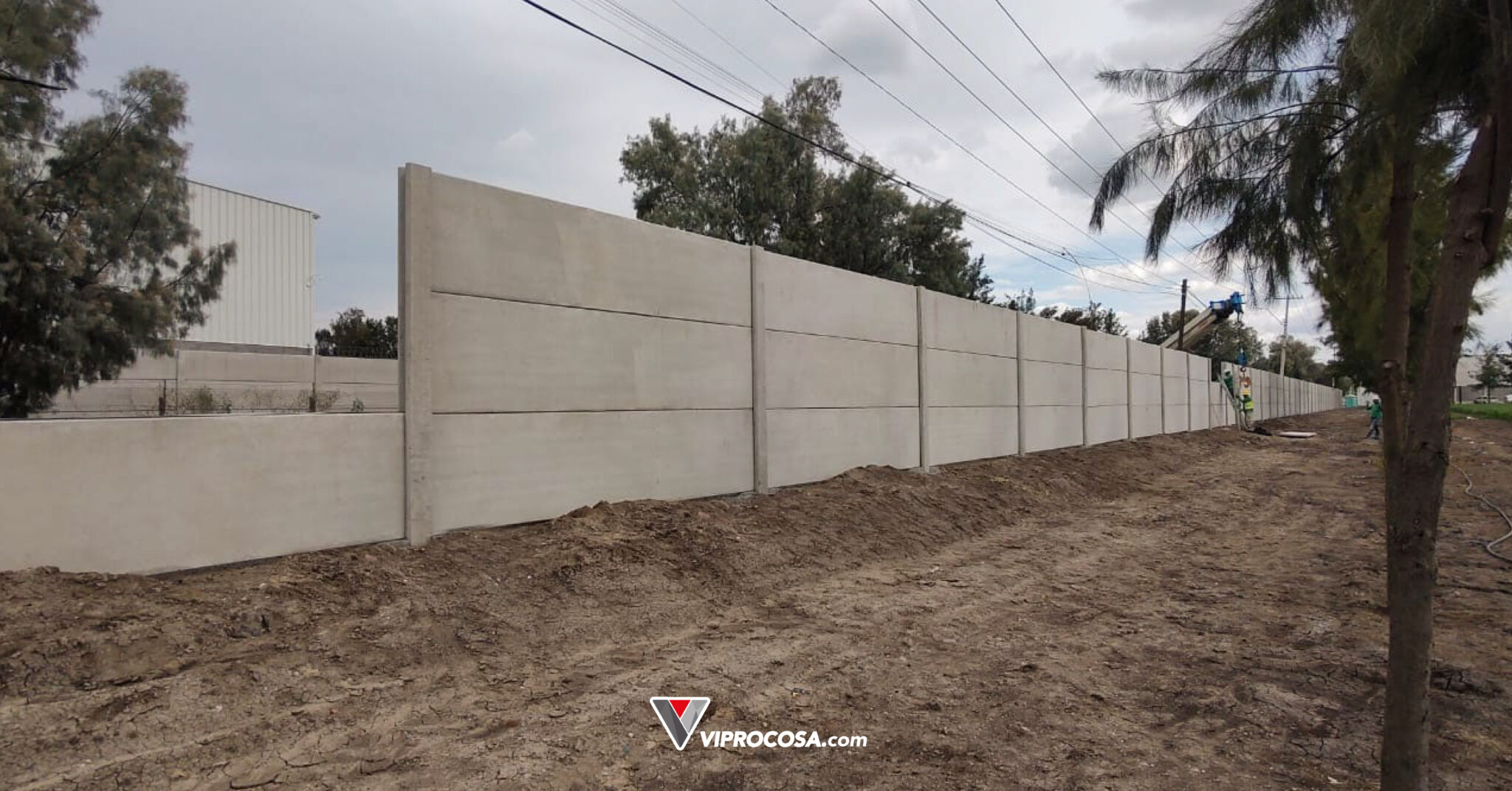Barda Prefabricada de Concreto - Viprocosa