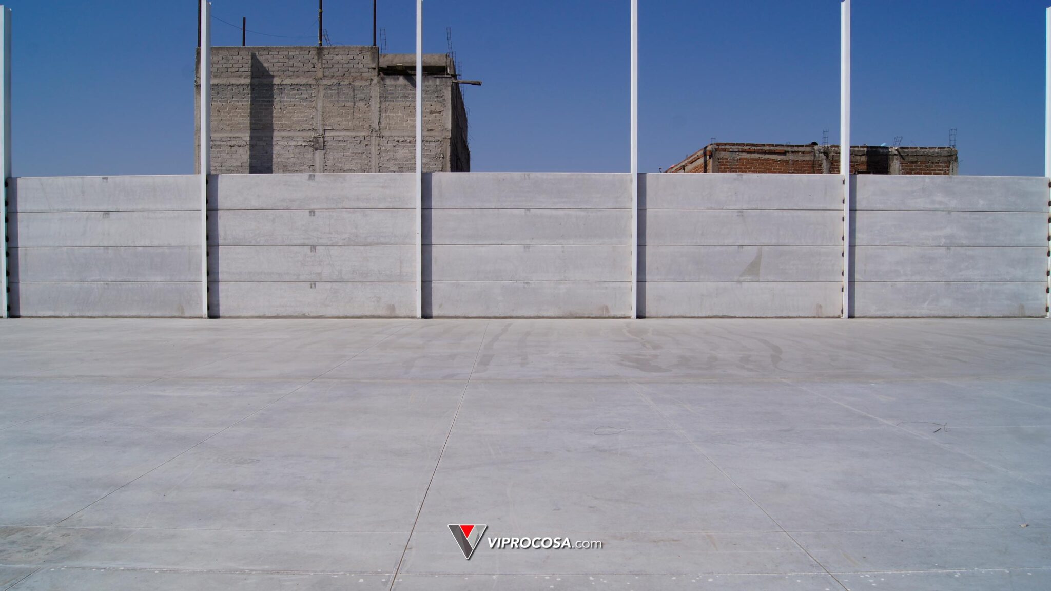 Finaliza la instalación de muros de Placa Alveolar para Nave Industrial ...