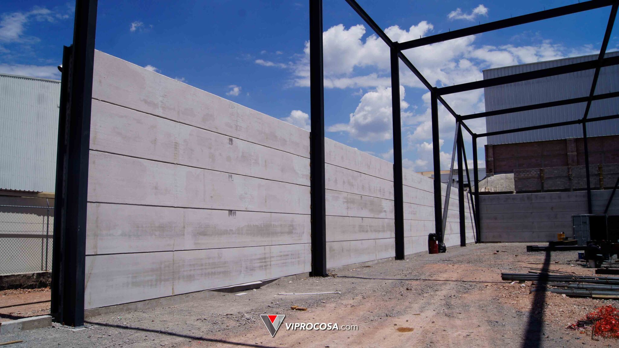 Muros Fachada con elementos Prefabricados VIPROCOSA - Viprocosa